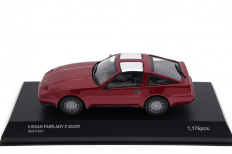 A collectible scale model Nissan Fairlady 300ZR from Kyosho