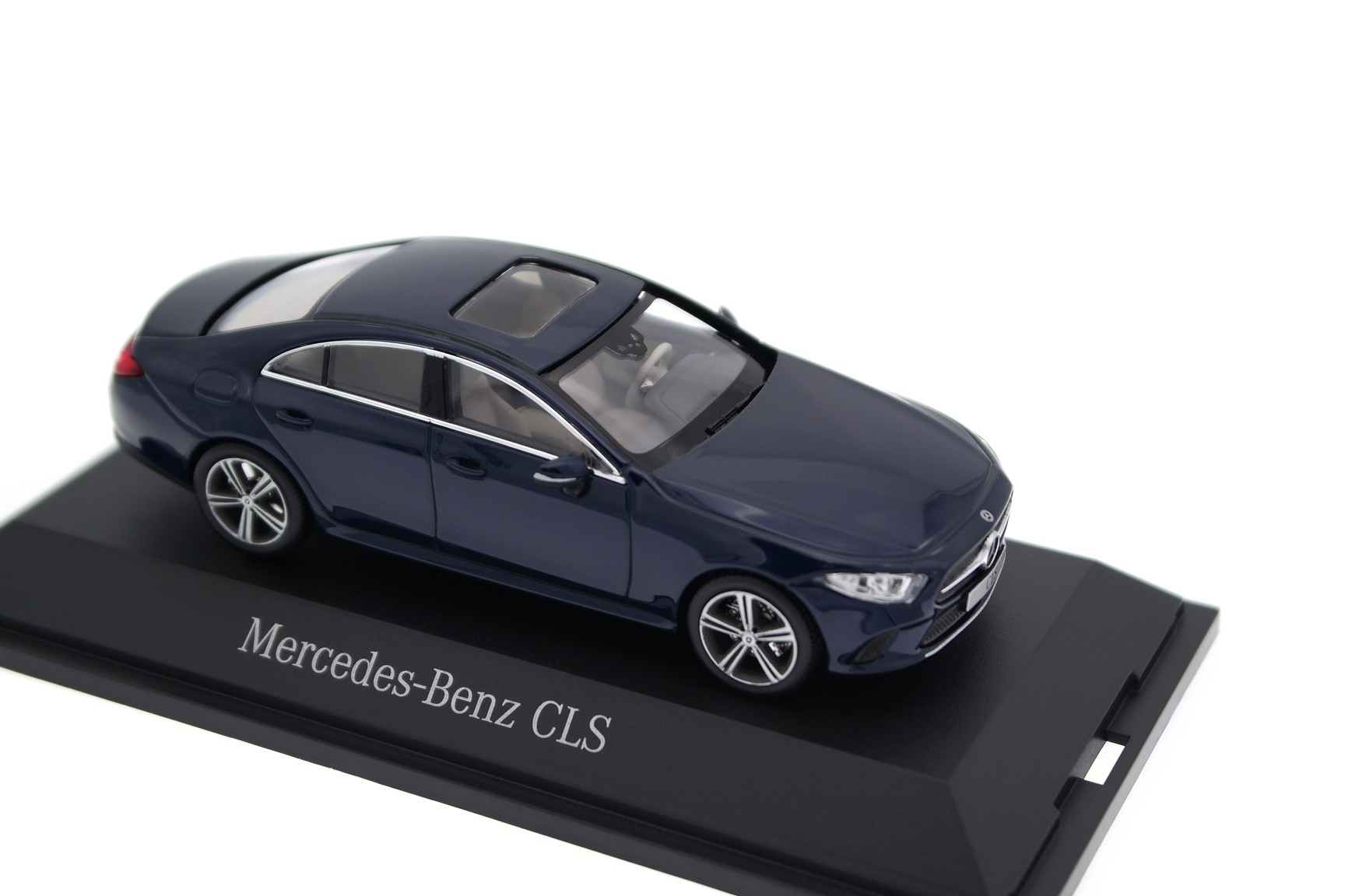 A collectible scale model Mercedes-Benz CLS-Class from Norev