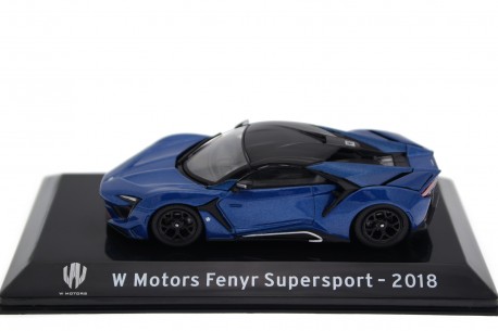 A collectible scale model W Motors Fenyr Supersport from Altaya