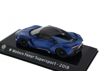 A collectible scale model W Motors Fenyr Supersport from Altaya
