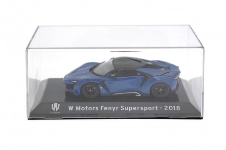 A collectible scale model W Motors Fenyr Supersport from Altaya