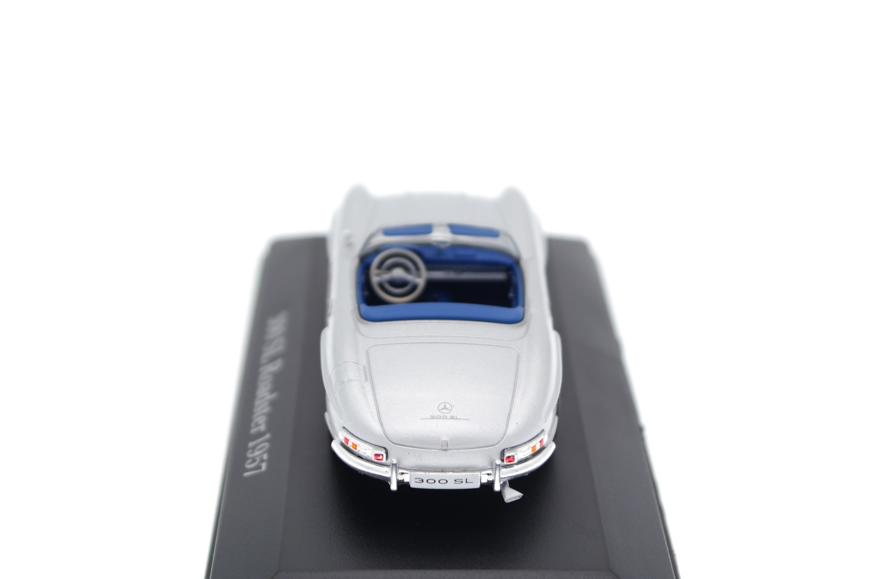 A collectible scale model Mercedes-Benz 300 SL Roadster from Altaya