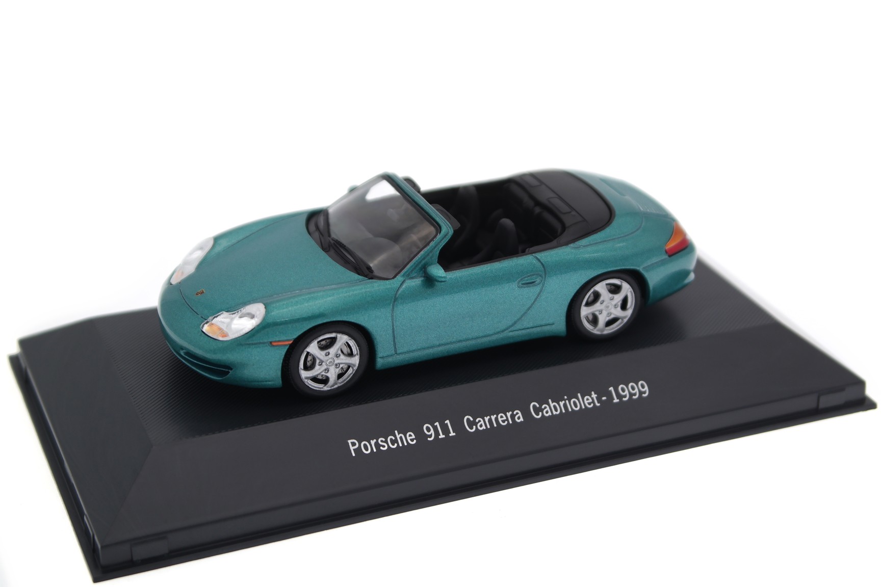 A collectible scale model Porsche 911 Carrera Cabriolet from Altaya