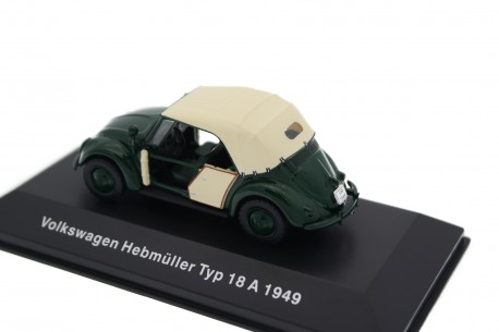Коллекционная масштабная модель VW Hebmuller Type 18A от Altaya