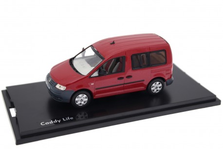 A collectible scale model VW Caddy Life from NEO
