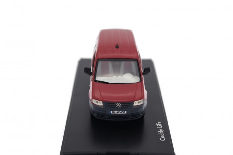 A collectible scale model VW Caddy Life from NEO