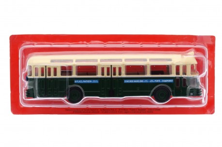 A collectible scale model Chausson APU-53 APVU RATP from Altaya
