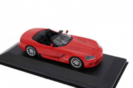 A collectible scale model Dodge Viper SRT-10 Roadster from Altaya